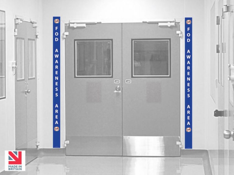 Fod Sign Banner For Fod Awareness Zones 2000mm X 100mm Sku-F232