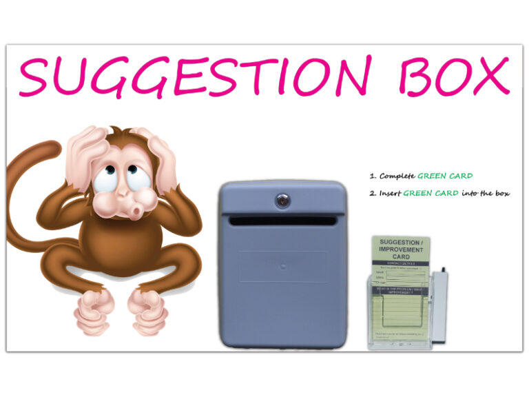 Grow your business with a modern Suggestion Box from FOD Fighters