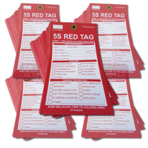 Red Tags for 5S from FOD Fighters UK